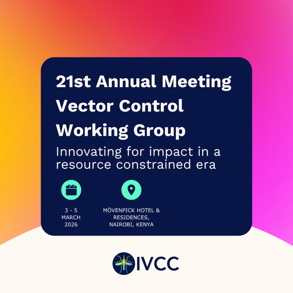 VCWG 2026: Accelerating vector control in a changing funding landscape ...